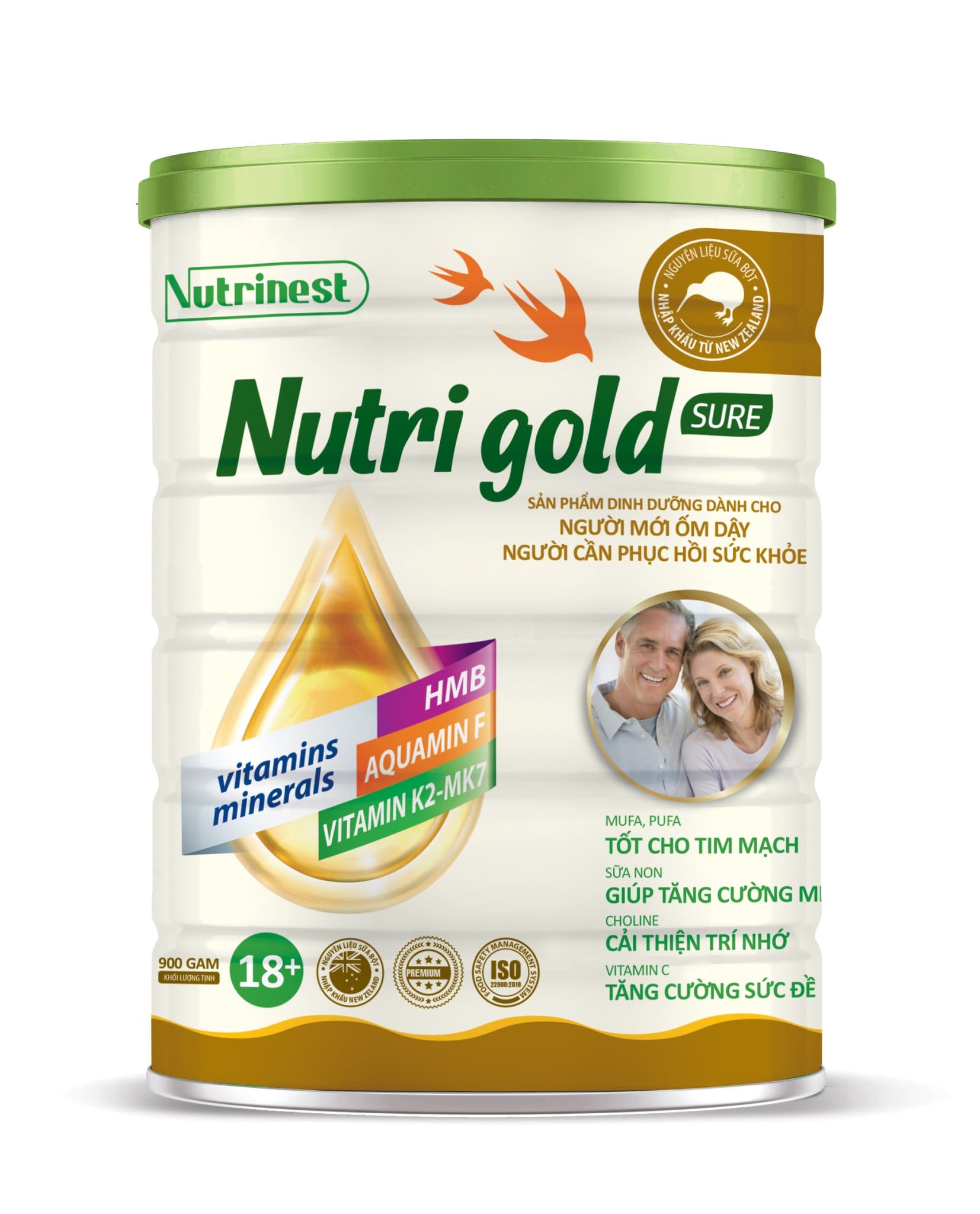 Nutrinest Nutrigold Sure – CÔNG TY CỔ PHẦN DƯỢC PHẨM DINH DƯỠNG GOLDEN VIỆT NAM
